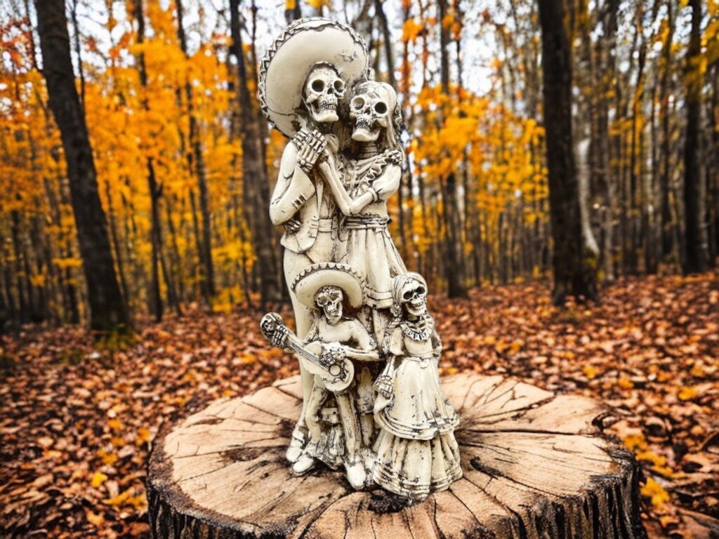 Family Catrinas, Dia De Los Muertos – Day Of The Dead, Human Skeleton ...