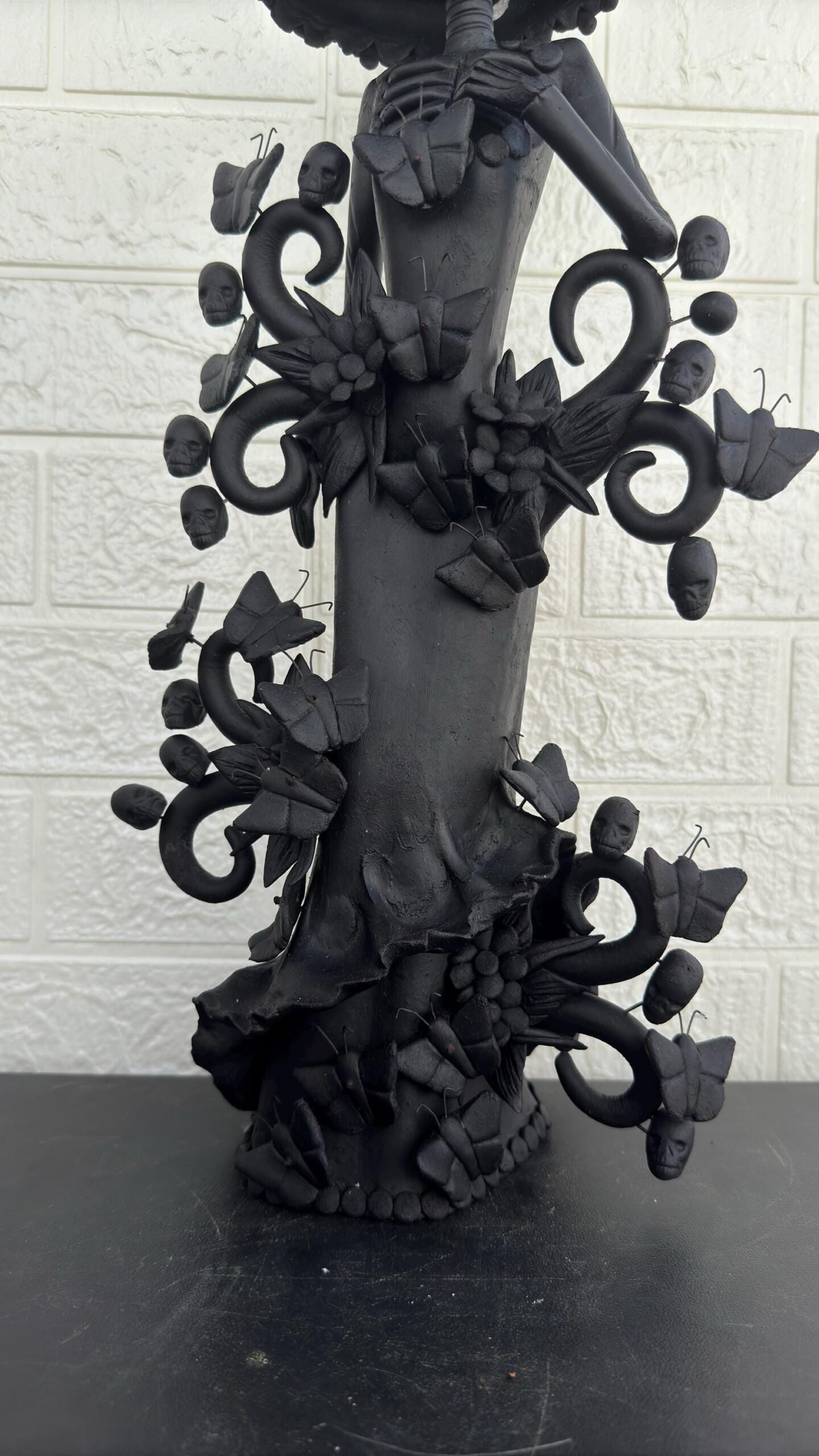 18” Catrina Michoacán Original Clay Handcrafted Frida Kahlo Doll Day Of ...